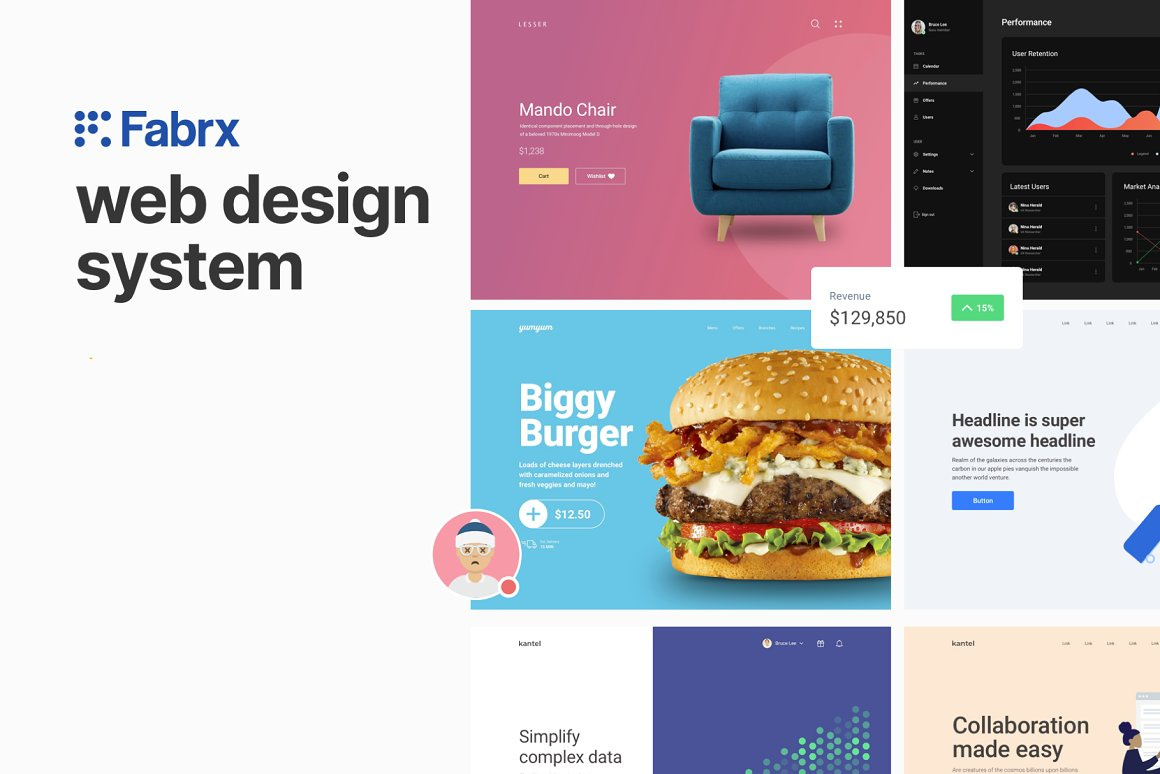 Fabrx Super Bundle by UX UI DESIGN on Dribbble Fabrx Super Bundle by UX UI DESIGN on Dribbble